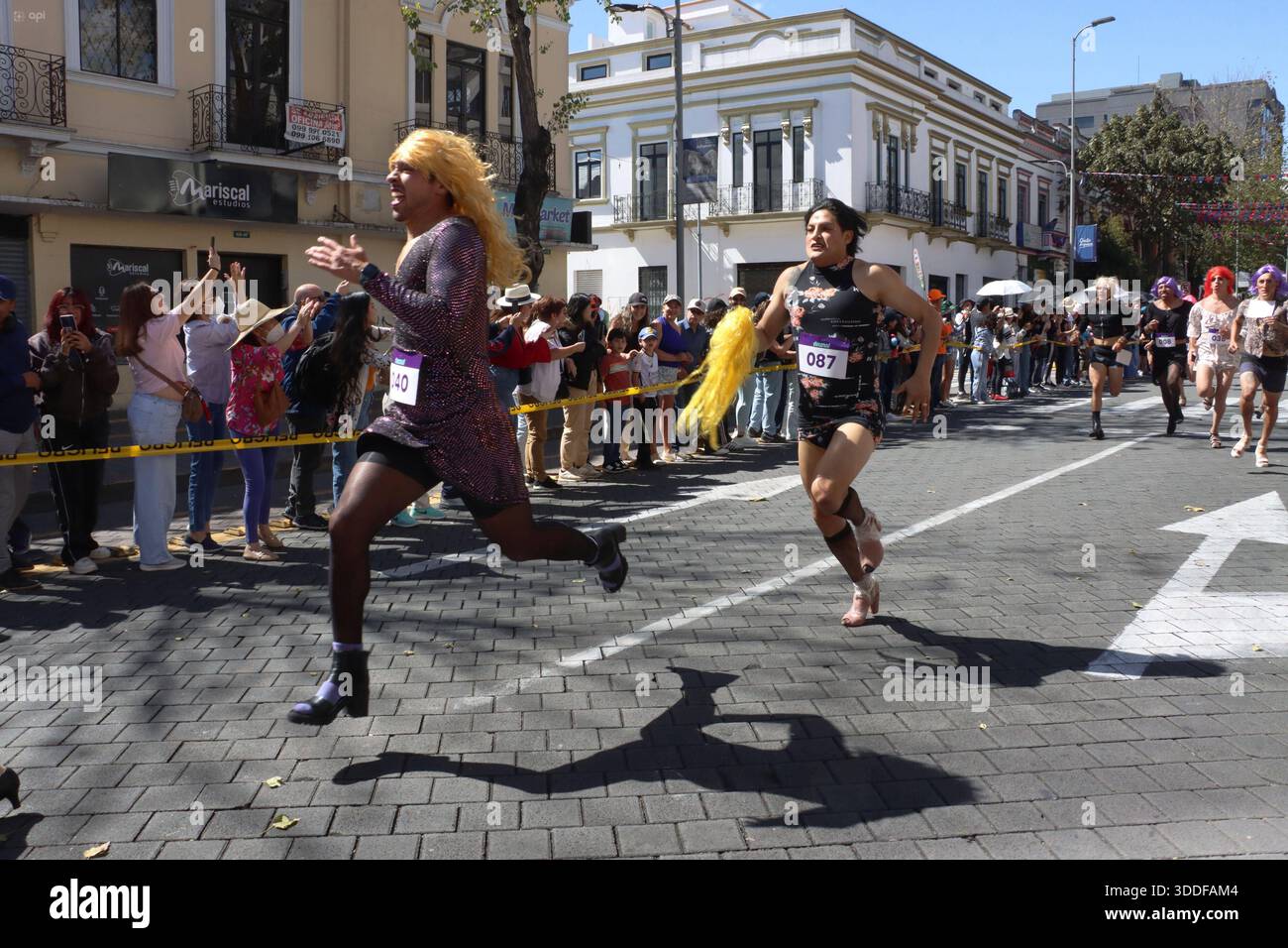 FIRST WIDOWS RACE Quito, December 31, 2025 Hundreds of people came to ...