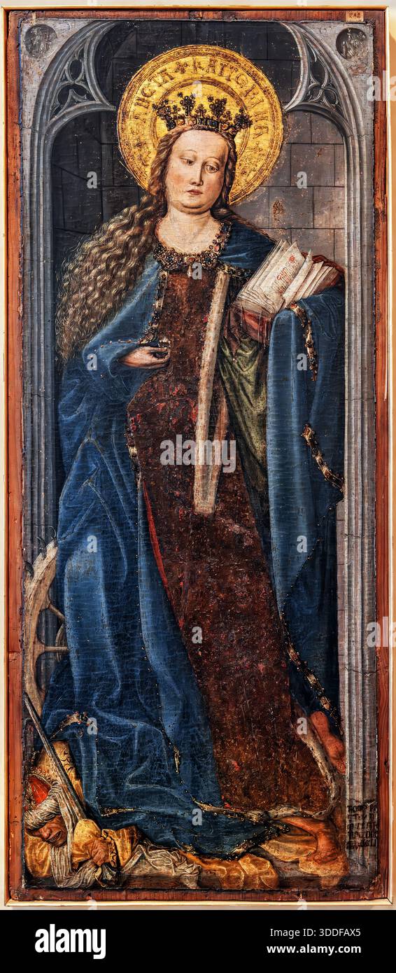 Paintings of saint catherine of alexandria hi-res stock photography and ...