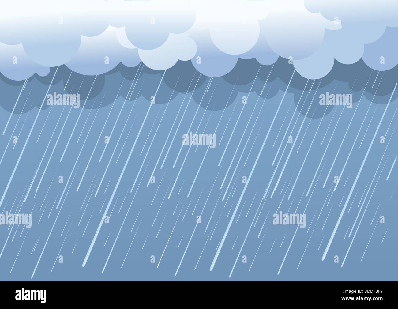 Dark blue clouds in Stock Vector Images - Alamy