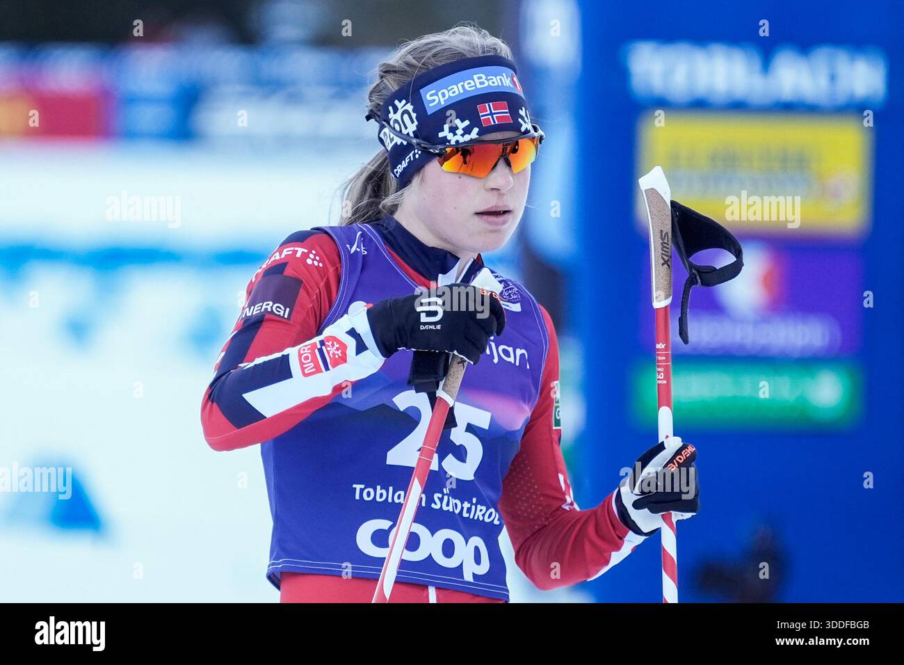 Toblach, Italy 20251231. Eva Ingebrigtsen during the 5 km heat free ...