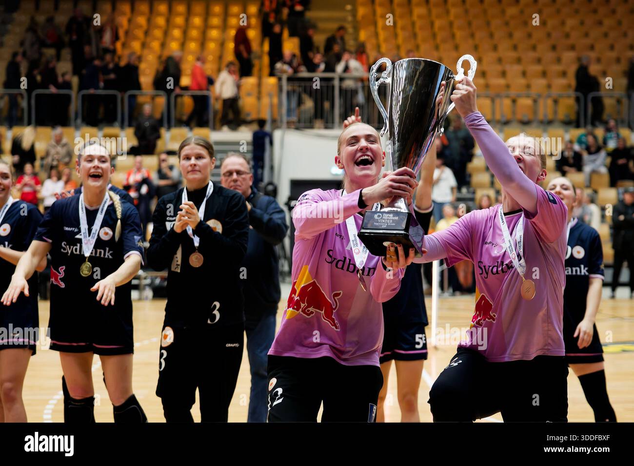 Odense, Denmark. 30th, December 2025. Andrea Norklit Jorgensen (12) and ...