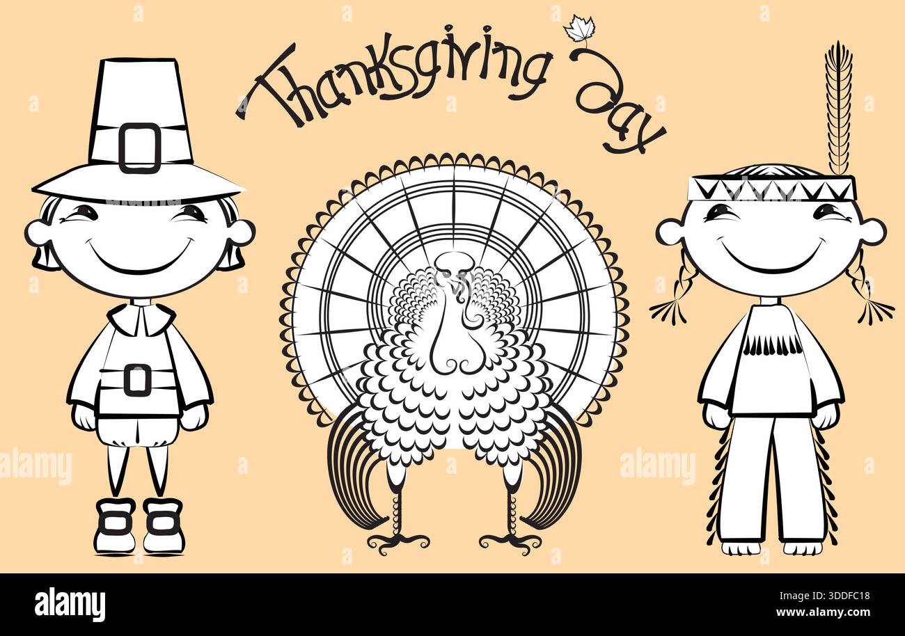 Tukey holiday Stock Vector Images - Alamy