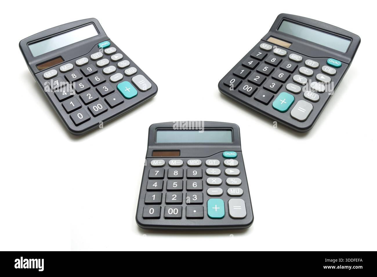 Accountant on calculator calculate income Cut Out Stock Images ...