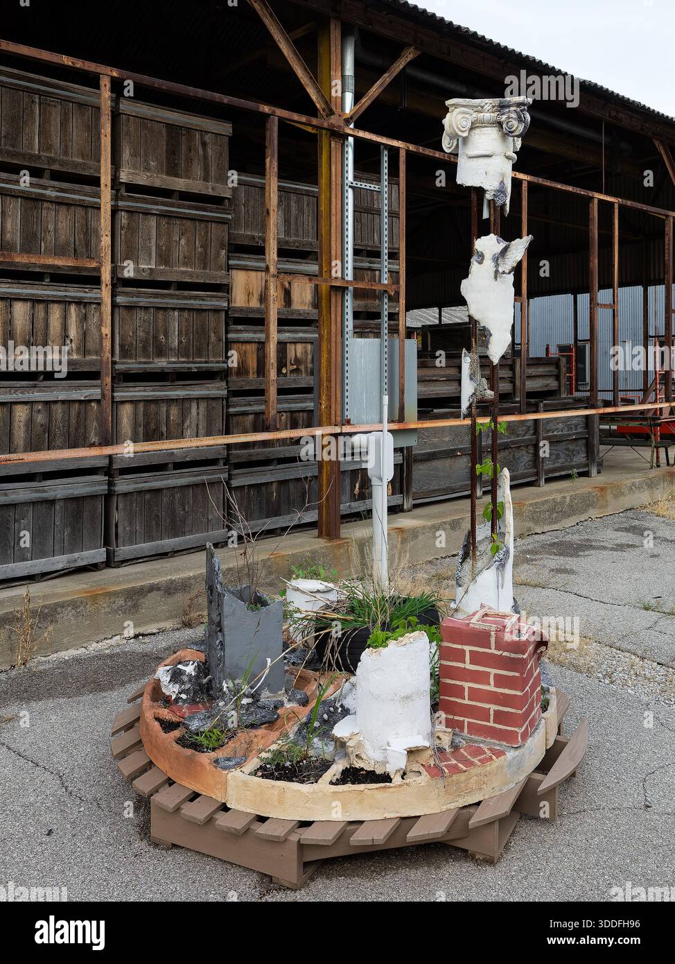 Art installation at the National Building Arts Center Stock Photo - Alamy