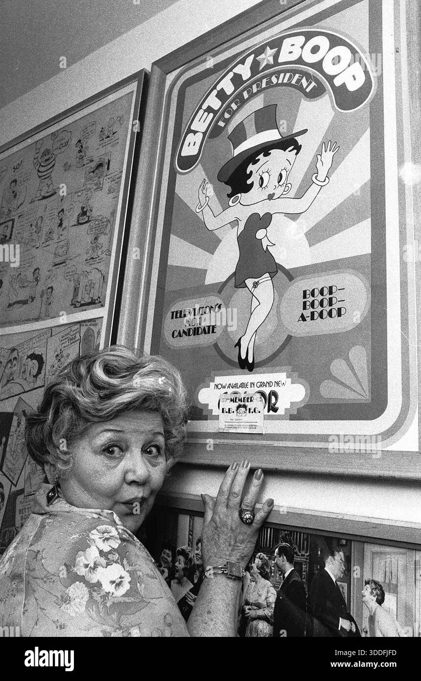 FILE - Mae Questel, who provided the loopy, child-like voice of cartoon ...