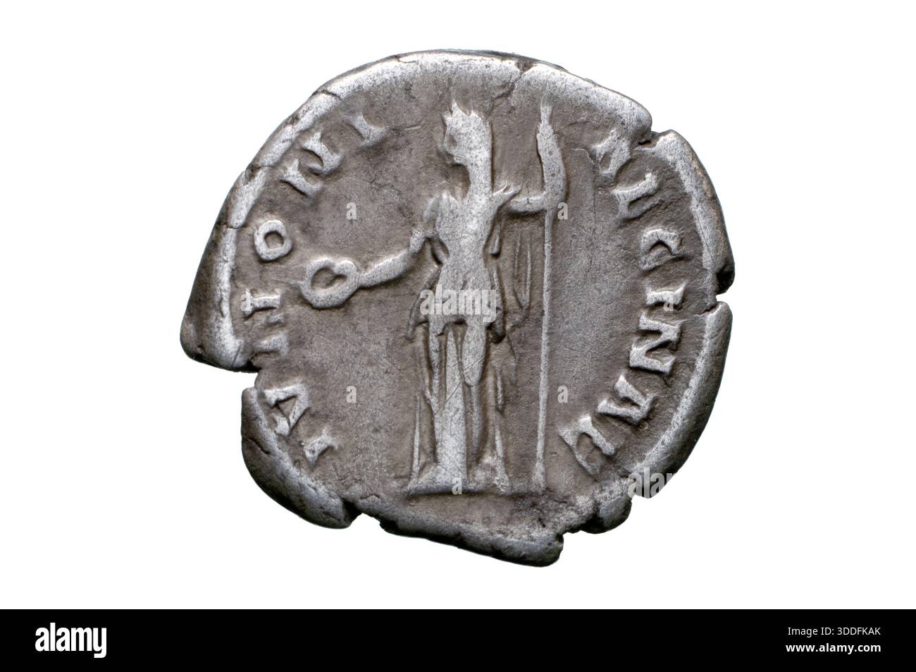 Denarius of emperor hadrian Cut Out Stock Images & Pictures - Alamy