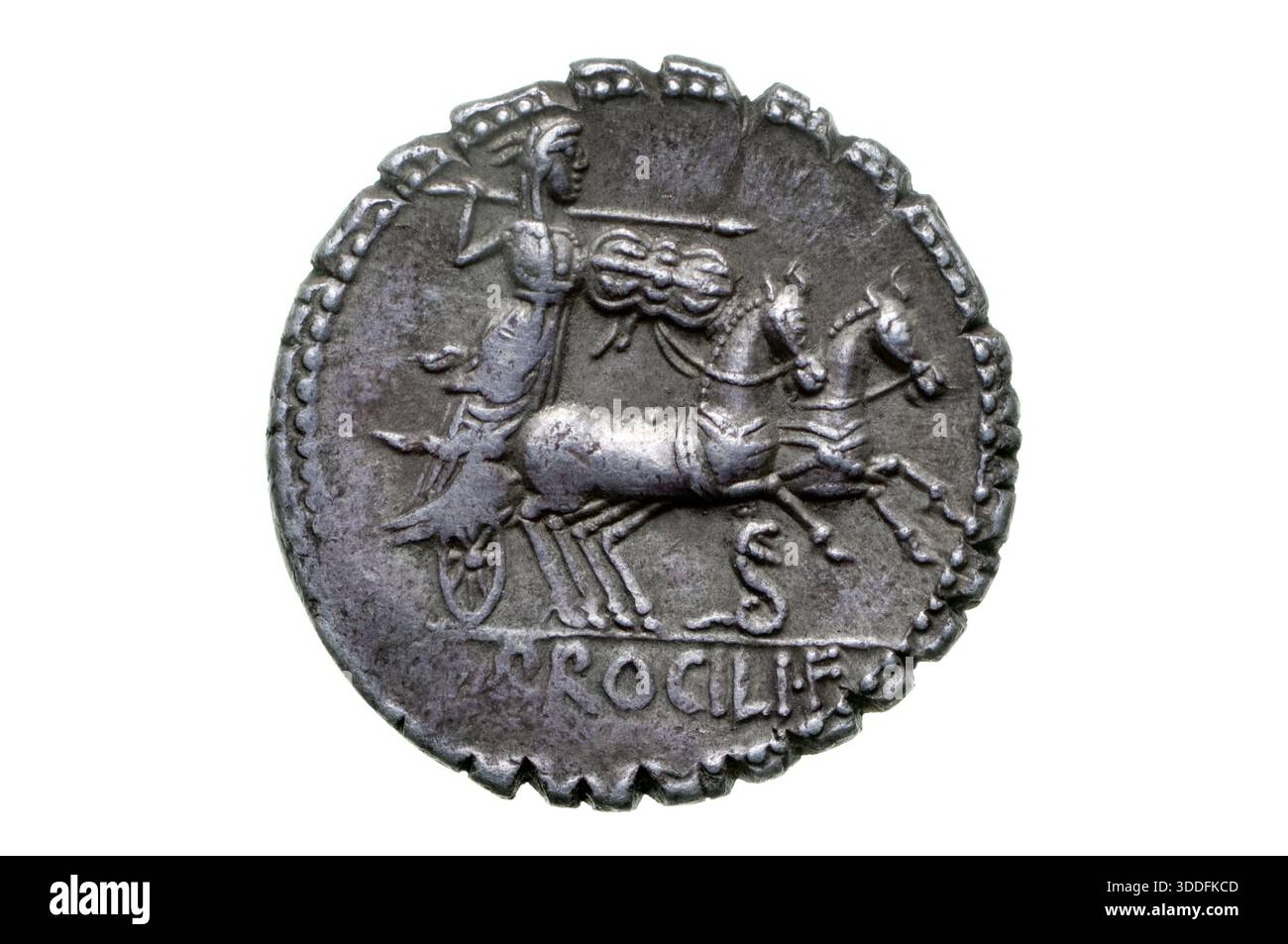 Roman Republican Coin Stock Photo - Alamy