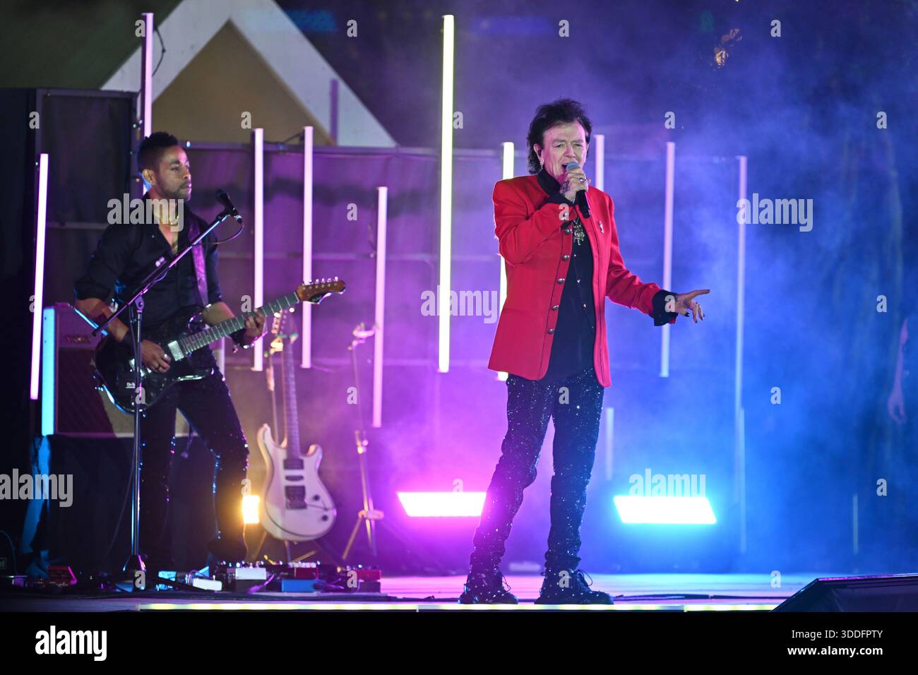 Russell Charles Hitchcock, A lead vocalist of Australia band Air Supply ...