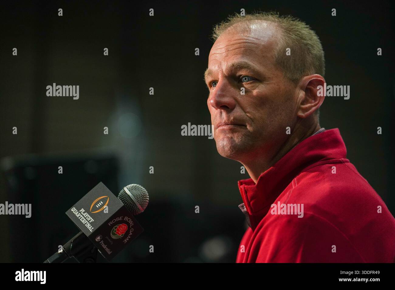 Alabama Crimson Tide head coach Kalen DeBoer during media day for the ...