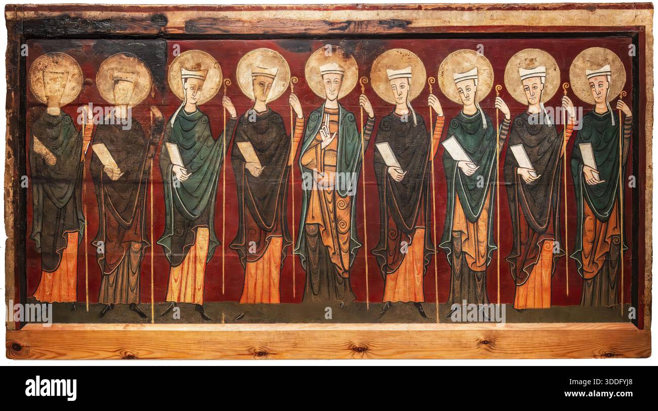 The Altar frontal from Tavèrnoles is Romanesque altar frontal exhibited ...