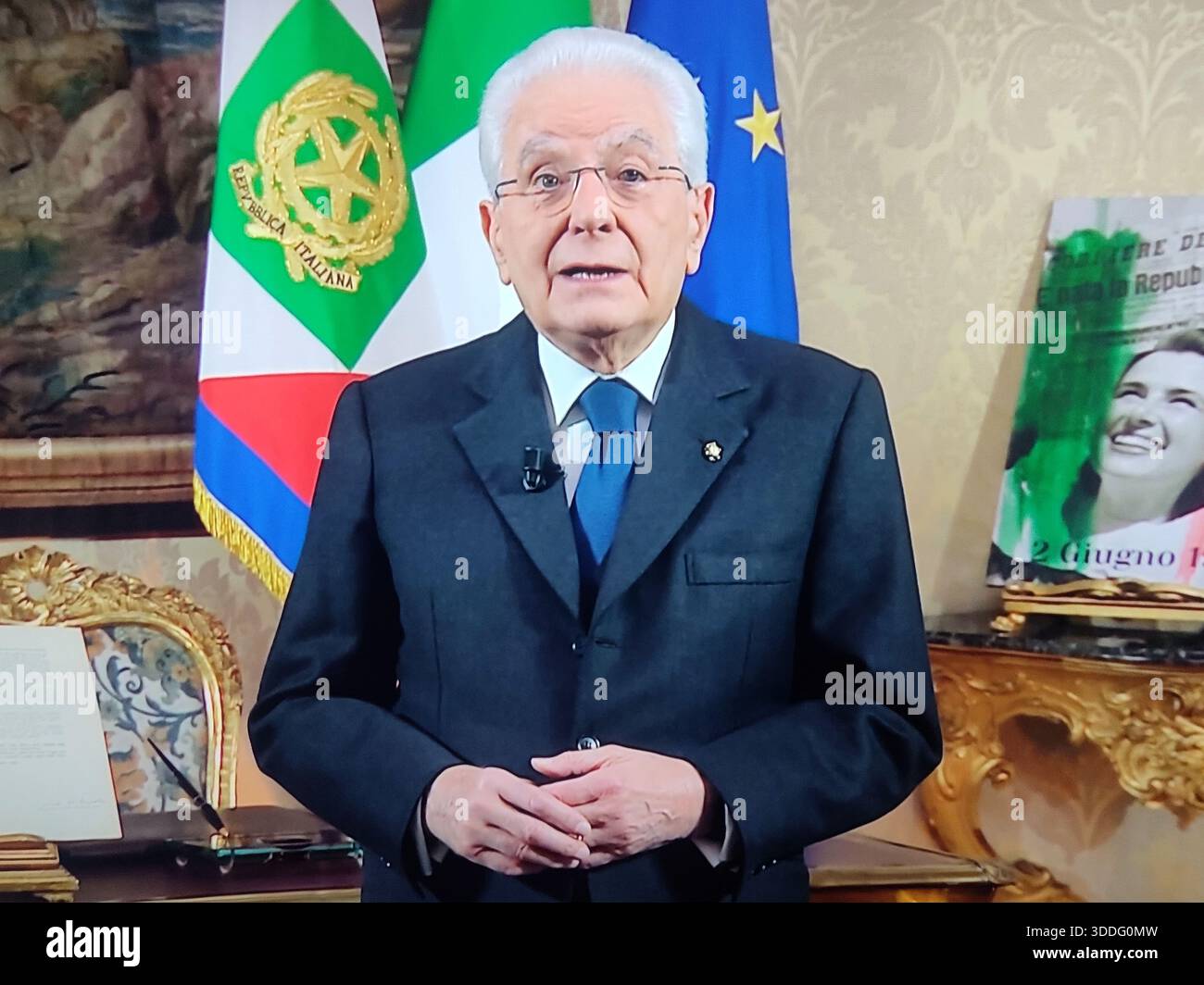 Messaggio di fine anno del Presidente della repubblica Sergio ...