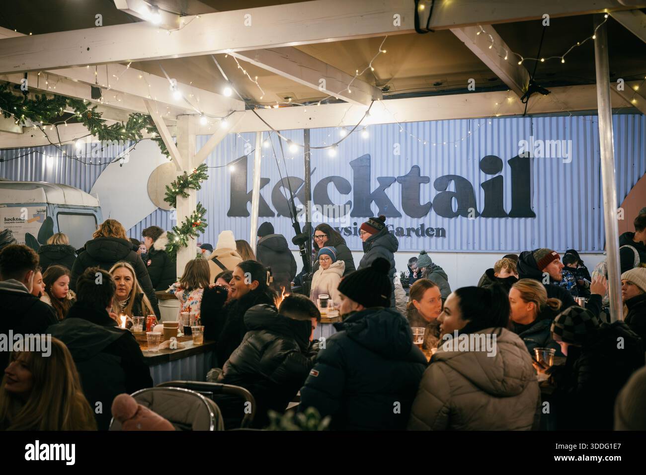 31st December 2025 - Newcastle, UK: Revellers celebrate New Years Eve ...