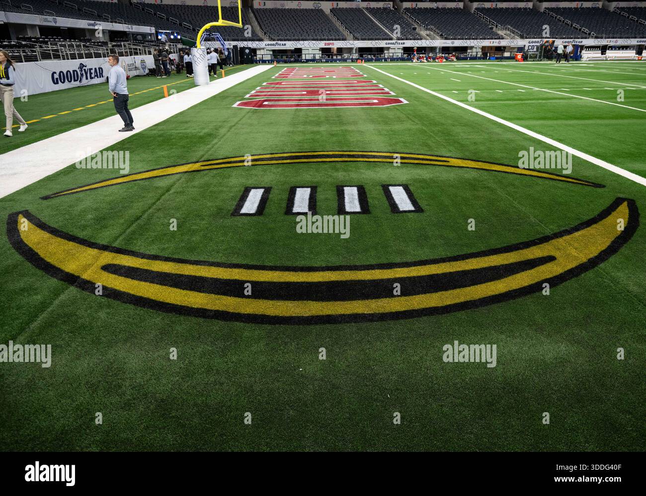 December 31, 2025 Ohio State Buckeyes end zone before the NCAA Football ...