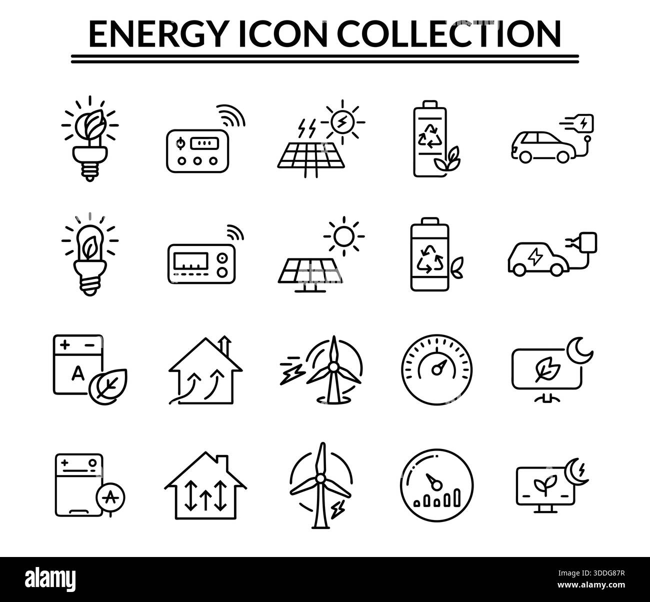 Renewable graphic Black and White Stock Photos & Images - Alamy