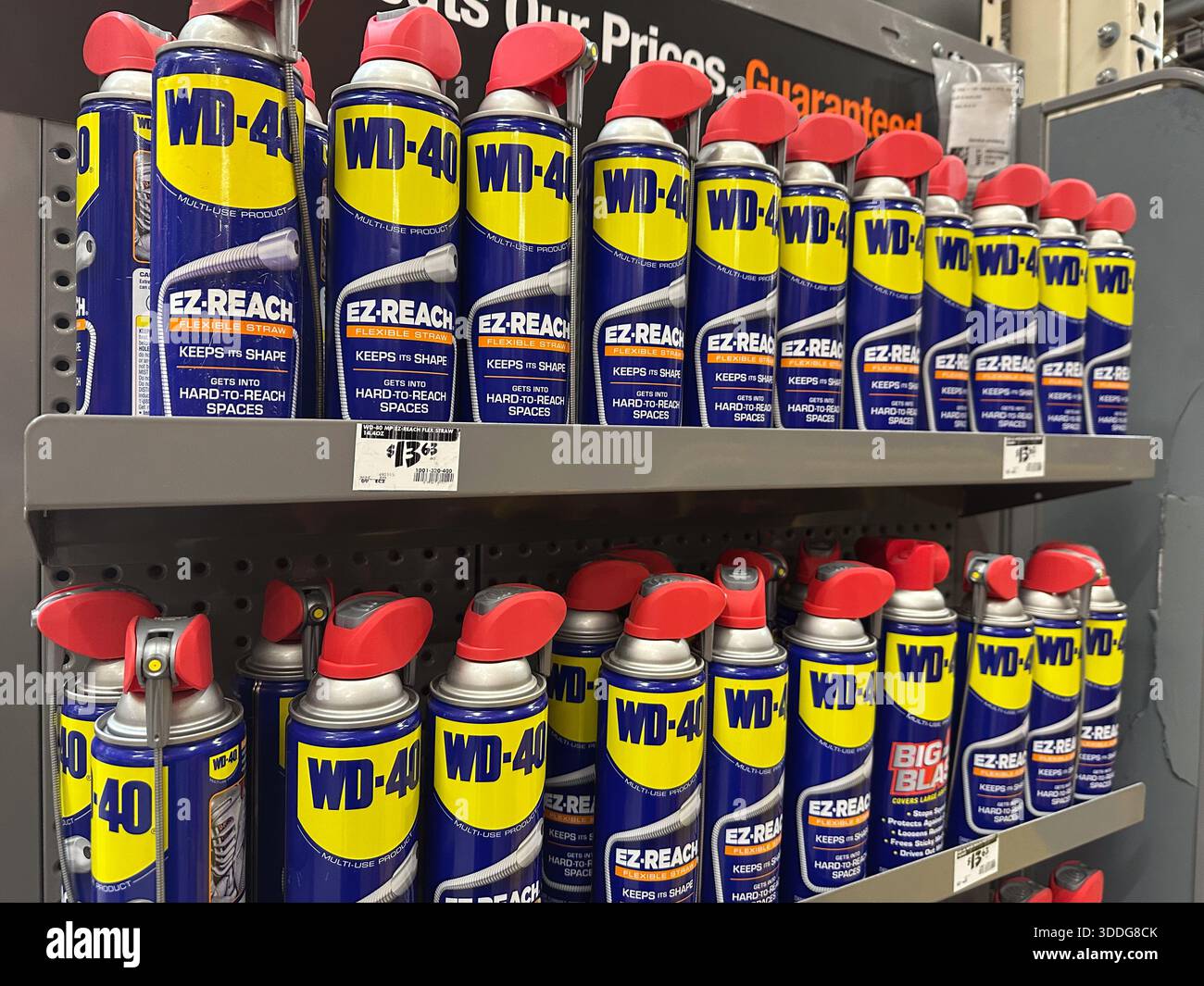 WD-40 on display at a hardware store, on Dec. 31, 2025 in North Miami ...