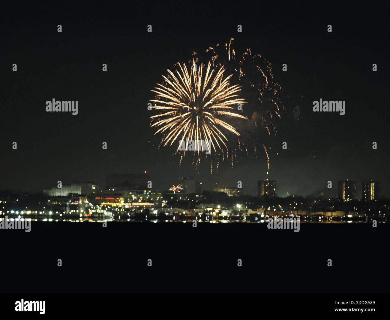 Sheerness, Kent, UK. 1st Jan, 2026. Southend-on-sea in Essex New Year's ...