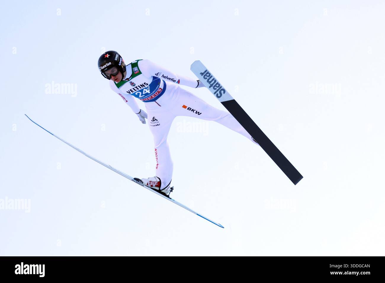 Juri Kesseli (SC Einsiedeln /SUI) bei der Qualifikation zum ...