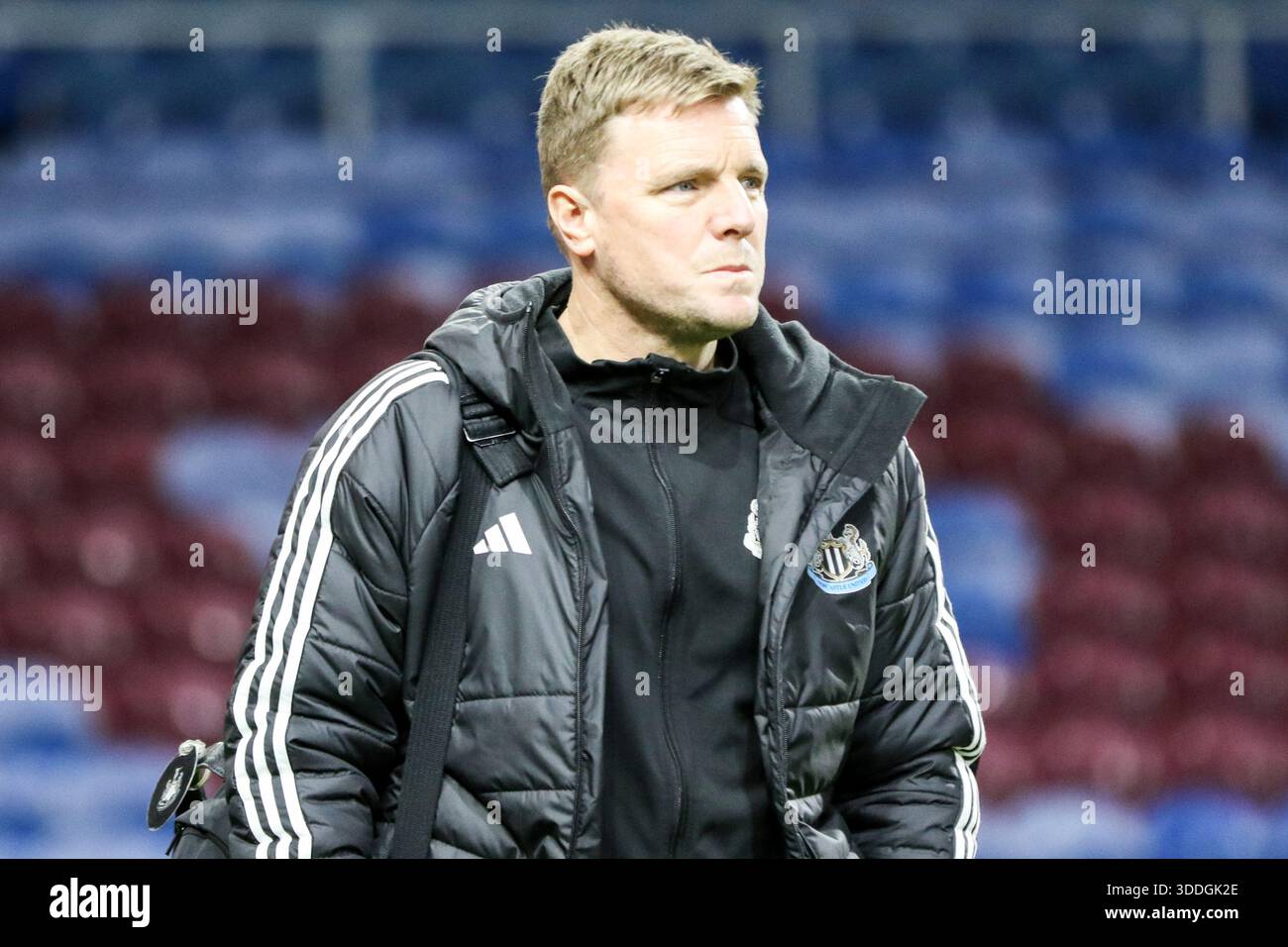 Newcastle United Manager Eddie Howe arrives before the Premier League ...