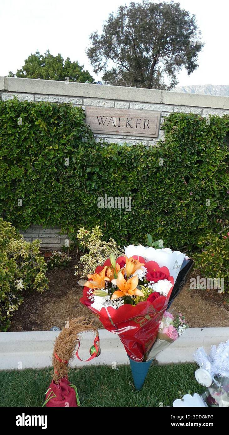 Los Angeles, California, USA 30th December 2025 Actor Paul Walker Grave ...
