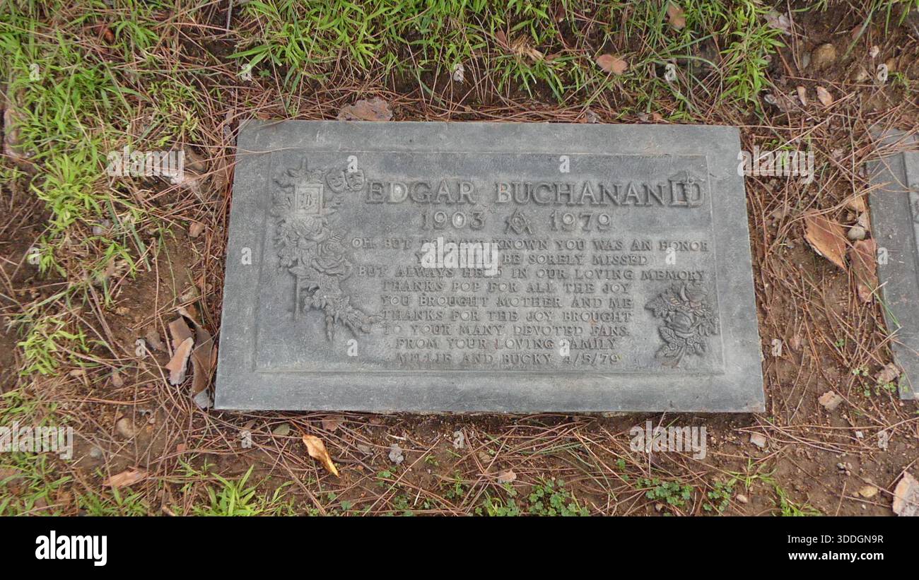 Los Angeles, California, USA 30th December 2025 Actor Edgar Buchanan ...