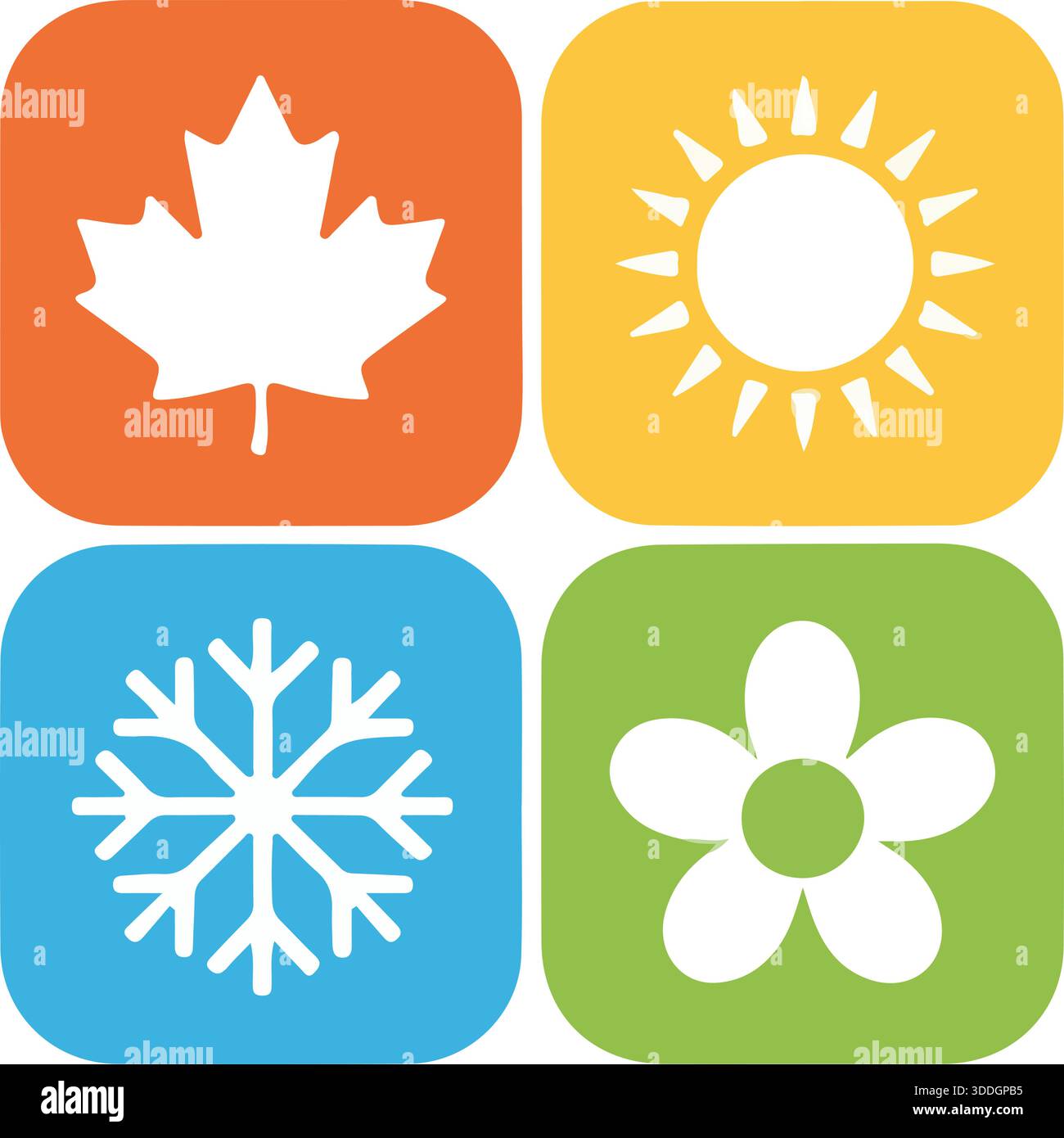 Seasonal identity symbols hi-res stock photography and images - Alamy