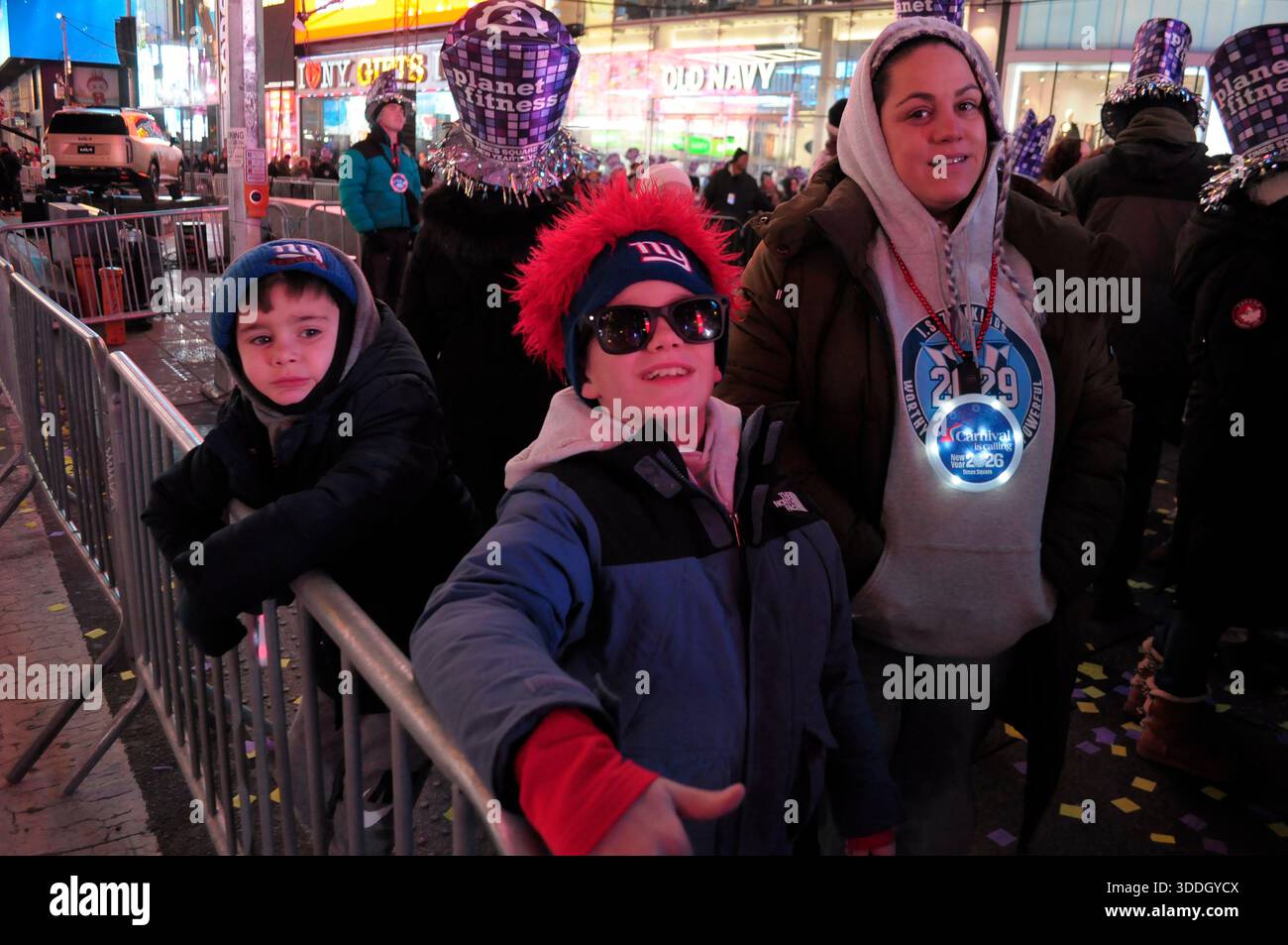 2026 ball drop times square hi-res stock photography and images - Alamy