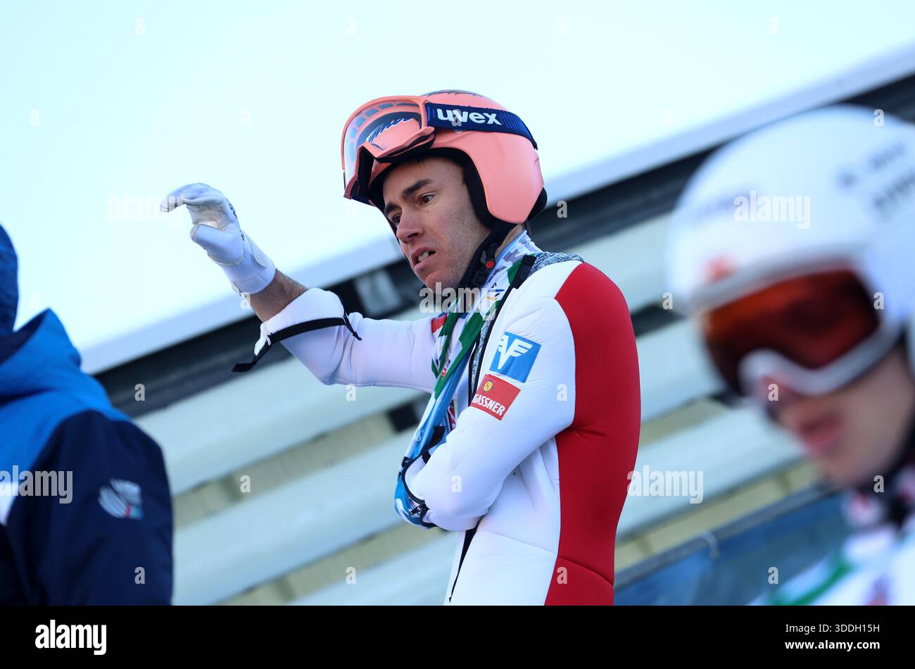 Kraft stefan aut stehend am anlaufturm hi-res stock photography and ...