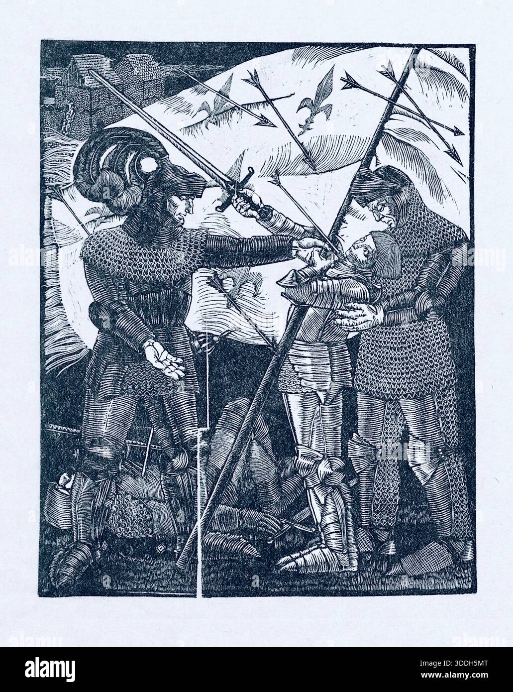 Wiktoria Goryńska - Joan of Arc - Capture - 1927 - Powerful depiction ...