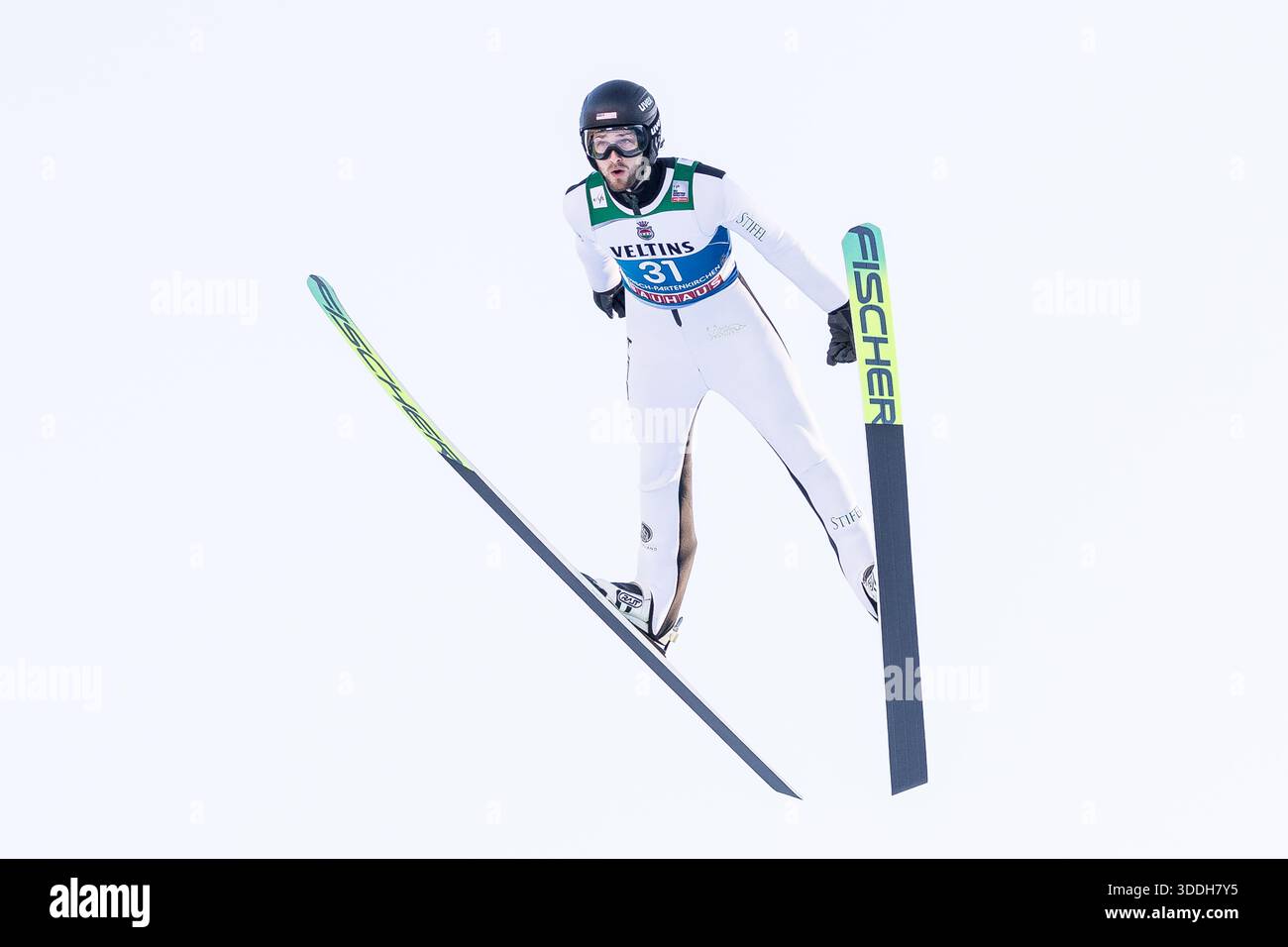 GARMISCH-PATENKIRCHEN, GERMANY - DECEMBER 31: Kevin Bickner (USA ...