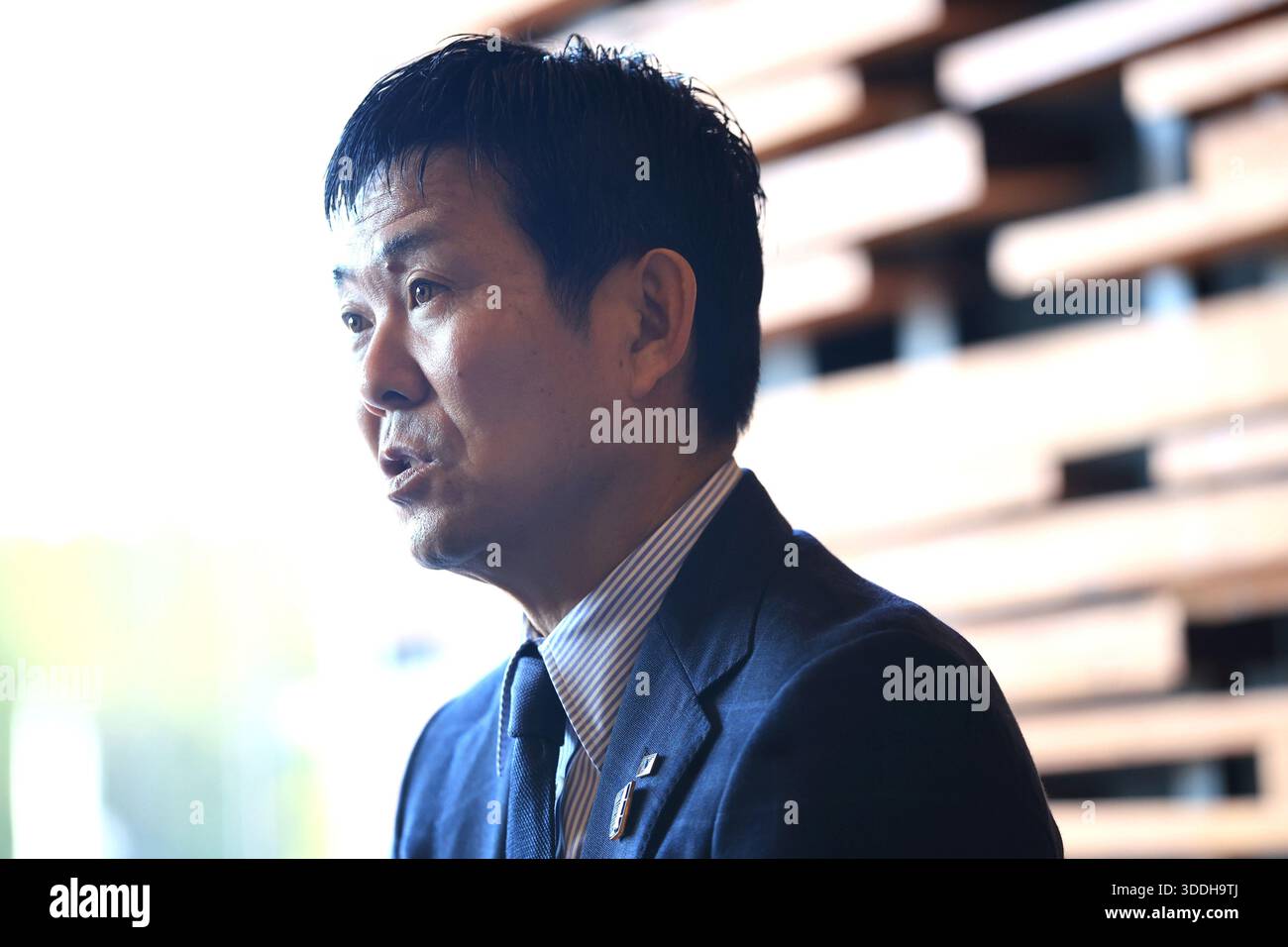 Hajime Moriyasu, head coach of the Japan national football team ...