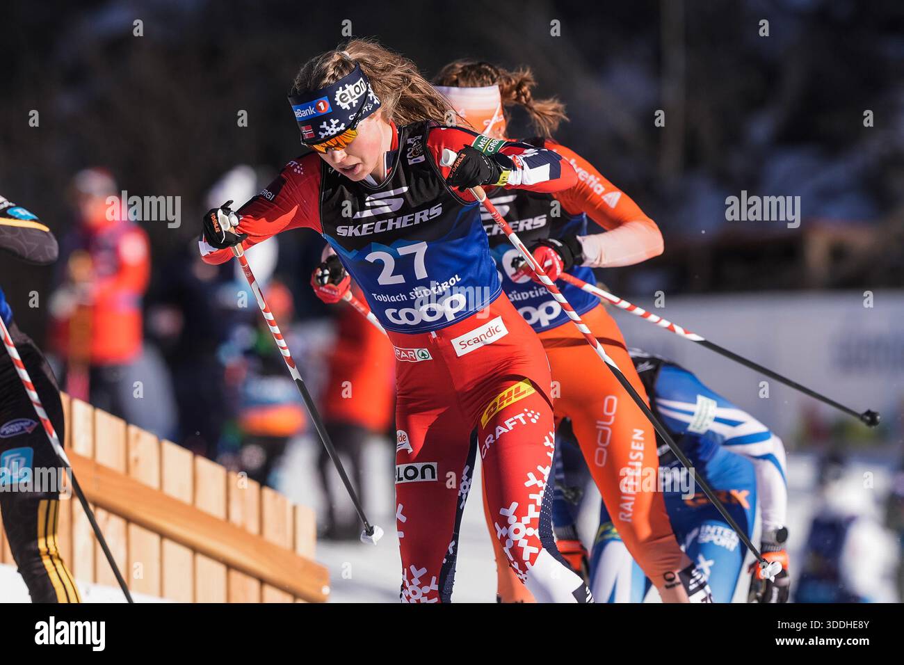 Toblach, Italy 20260101. Eva Ingebrigtsen during the 20 km pursuit ...
