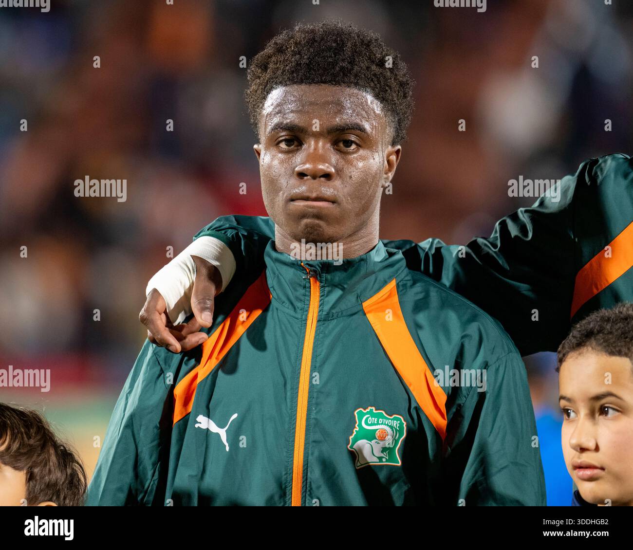 Christ Inao Oulaï of Côte d’Ivoire during the Africa Cup of Nations ...