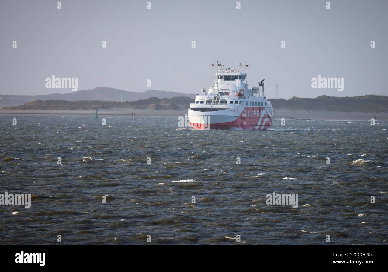 FRS Syltfähre Syltexpress von List auf Sylt nach Romo Dänemark 28.12.25 ...