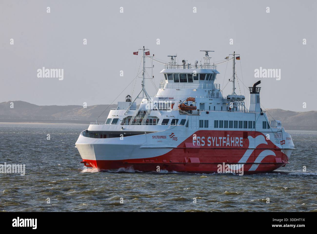 FRS Syltfähre Syltexpress von List auf Sylt nach Romo Dänemark 28.12.25 ...