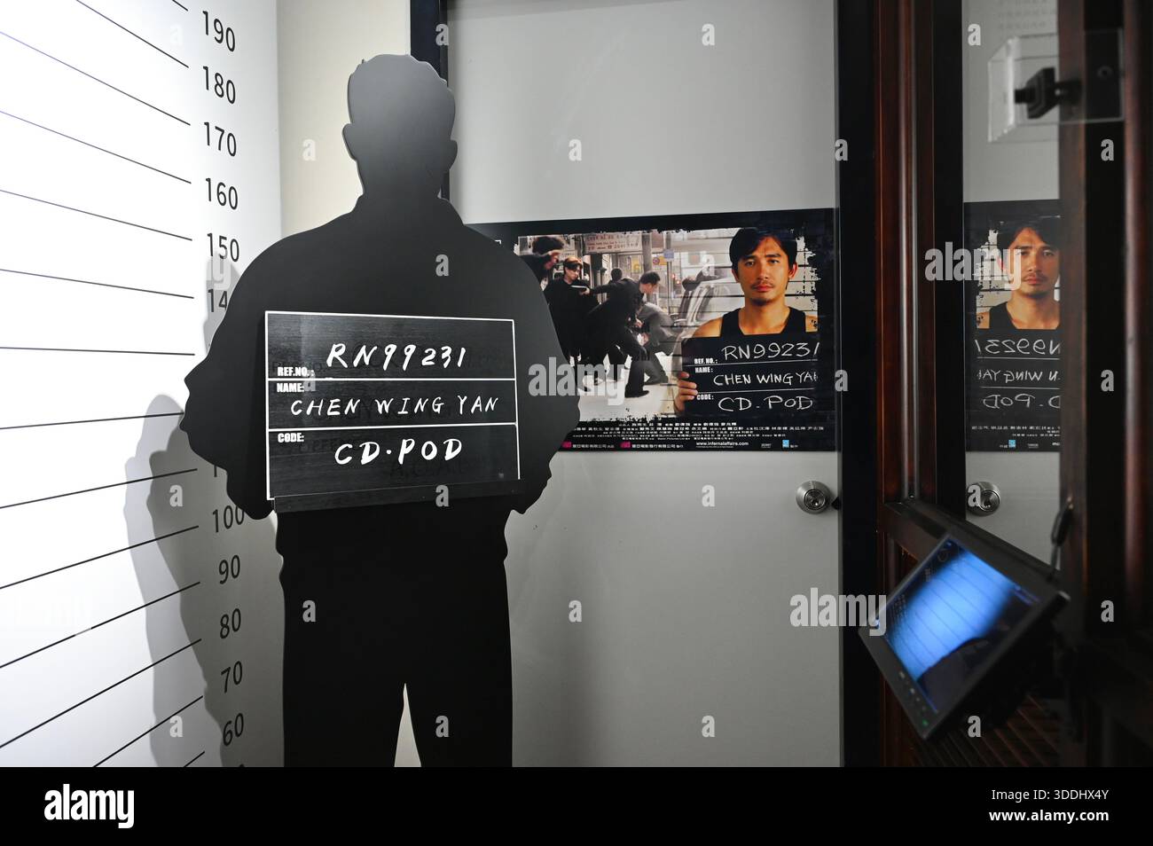 A identification room of the Yau Ma Tei Police Station A Cinematic ...