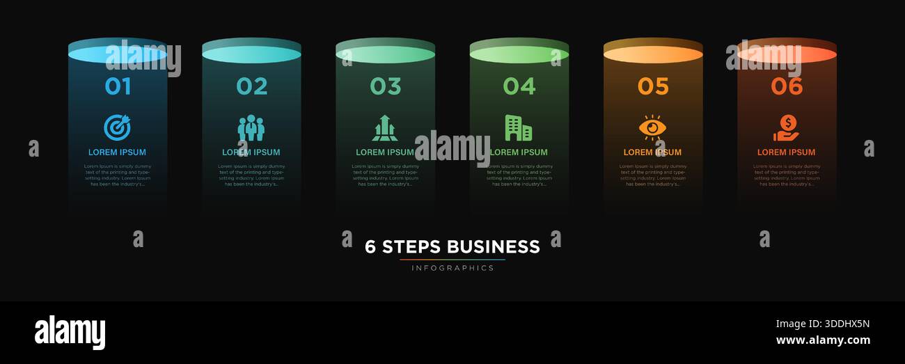 Infographics tab paper index template. Vector illustration abstract ...