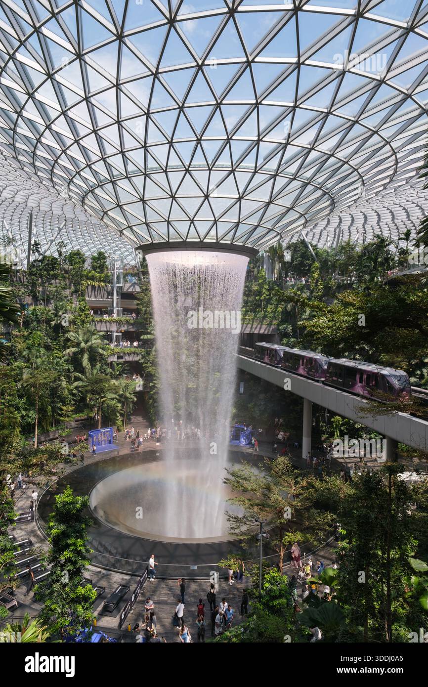 Singapore, Singapore - October 3, 2025: Singapore Jewel Changi Airport ...