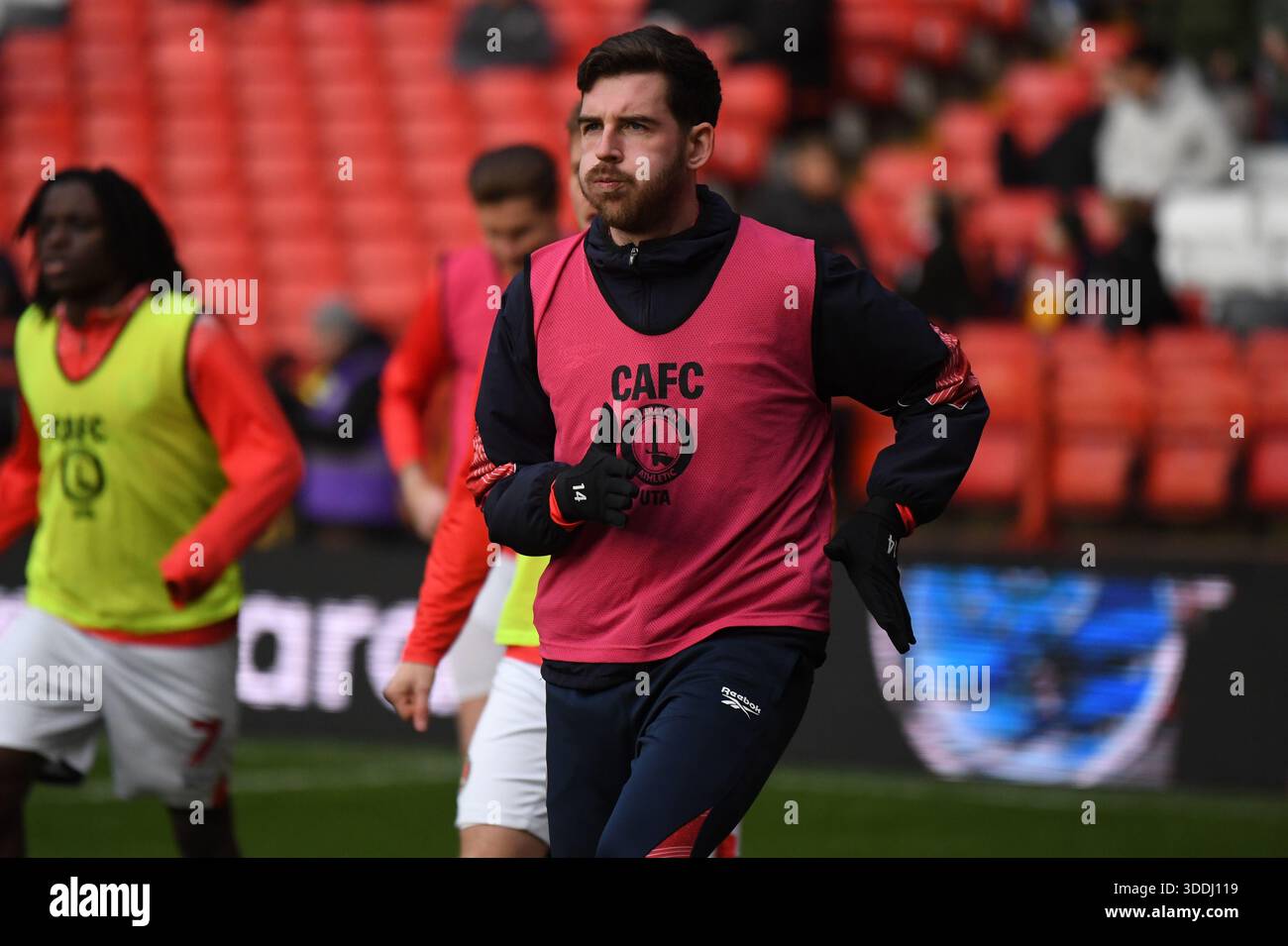 London, England. 1st Jan 2026. Joe Rankin-Costello before the Sky Bet ...