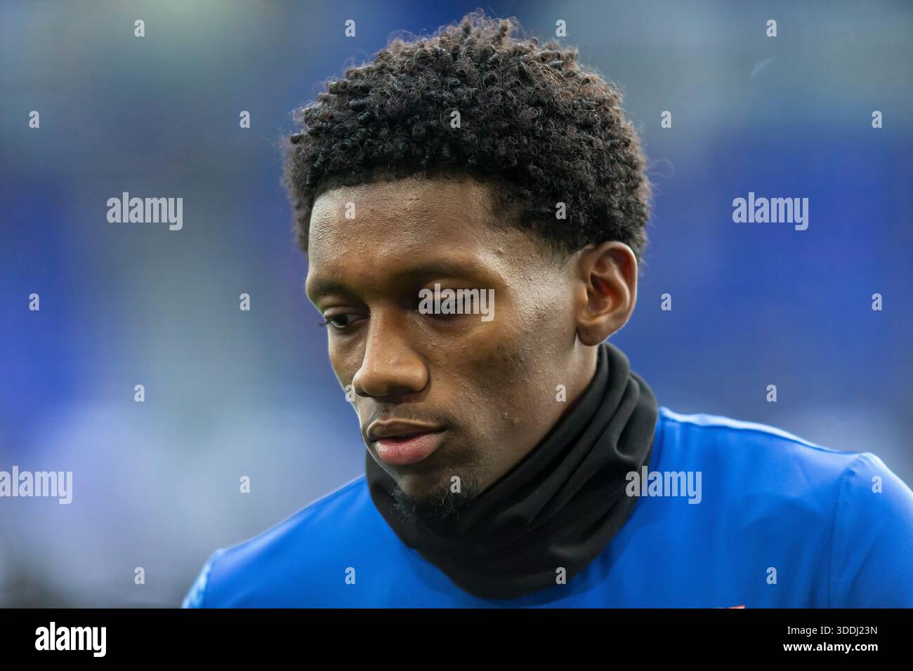 Jaden Philogene-Bidace of Ipswich Town warms up before the Sky Bet ...