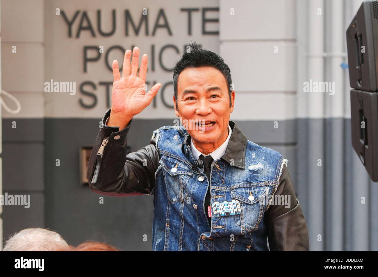 Simon Yam Tat-wah, a Hong Kong actor and film producer, participating ...