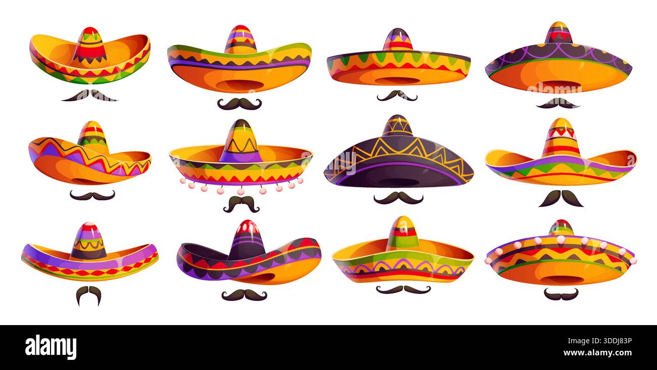 Decorated hats Cut Out Stock Images & Pictures - Alamy