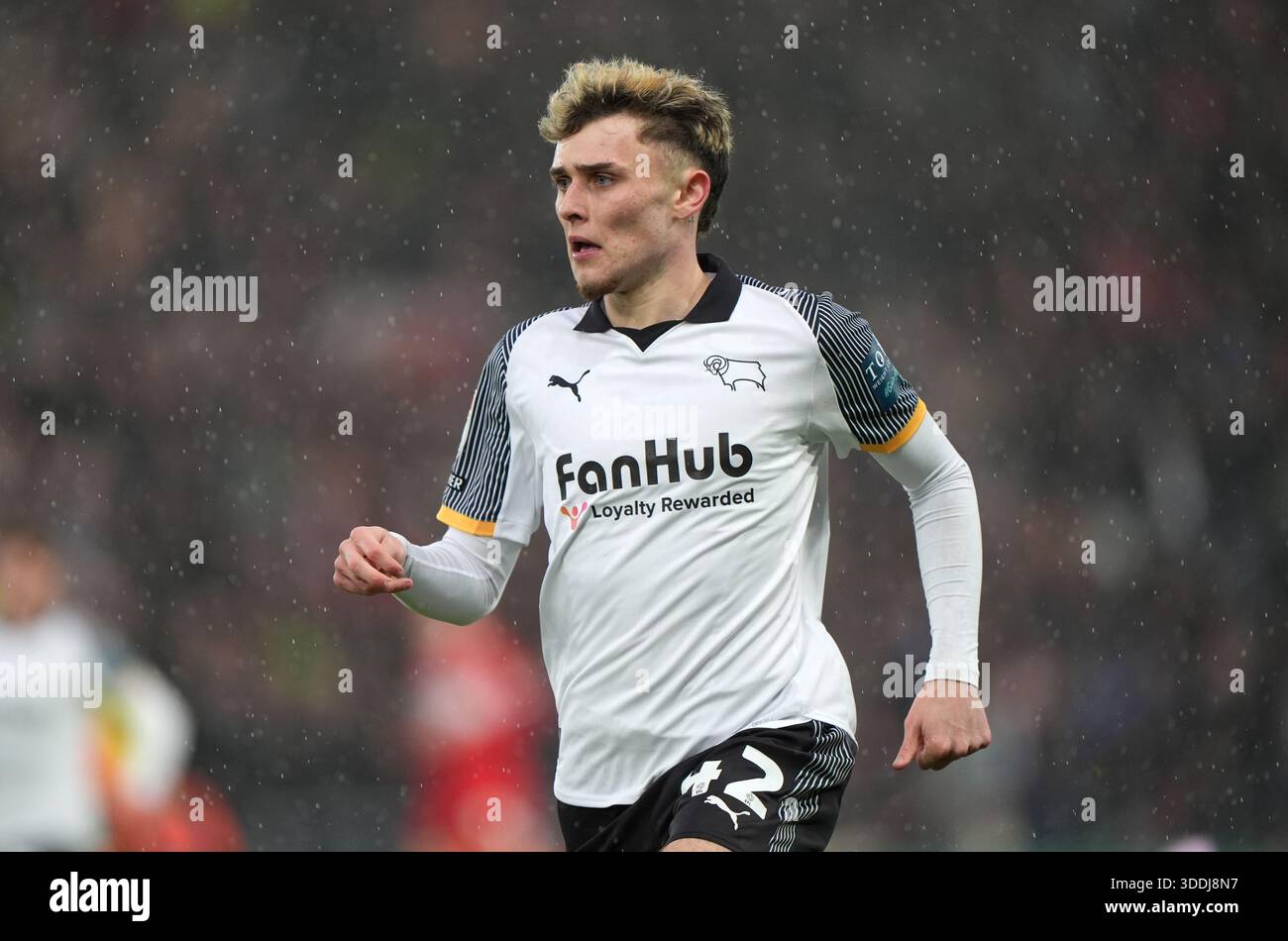 Derby County's Bobby Clark during the Sky Bet Championship match at ...