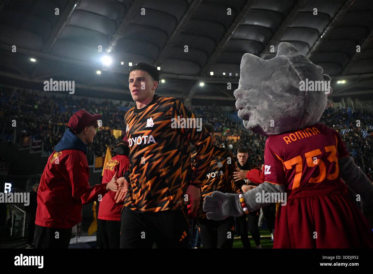 Evan Ferguson the Italian championship Serie A 2025-2026 football match ...