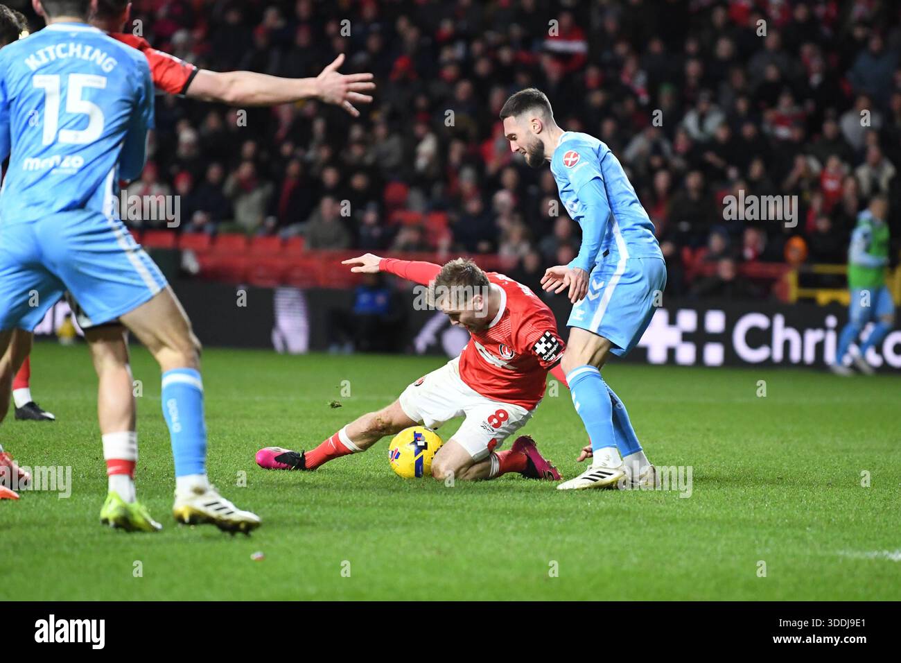 London, England. 1st Jan 2026. Luke Berry and Matt Grimes during the ...