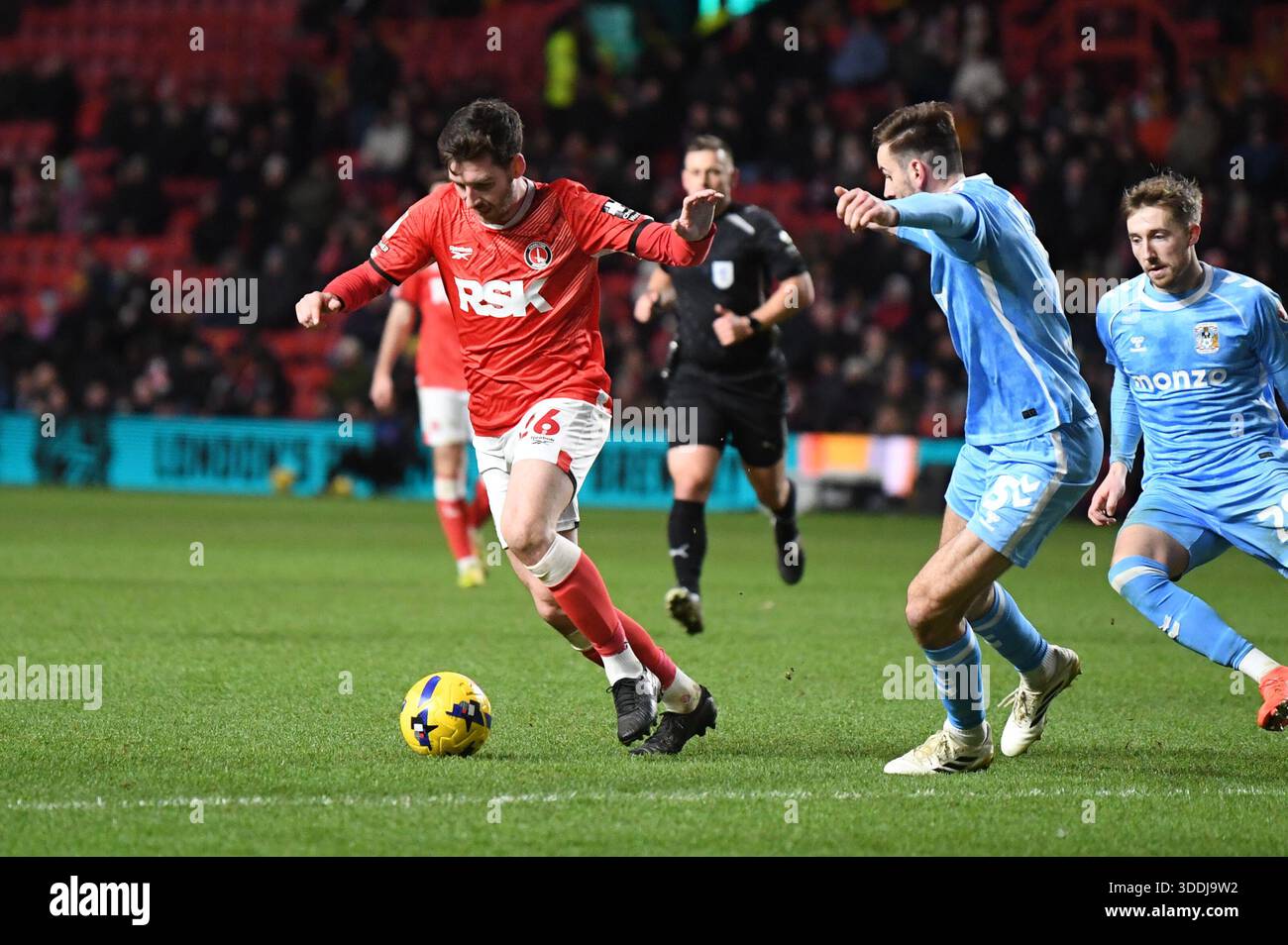 London, England. 1st Jan 2026. Joe Rankin-Costello during the Sky Bet ...