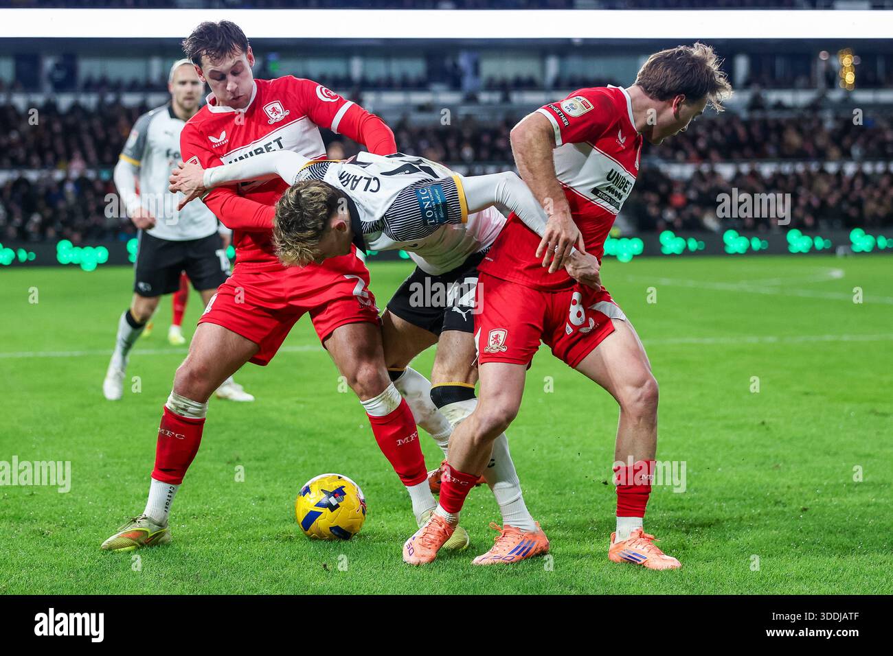 during the Sky Bet Championship match between Derby County and ...