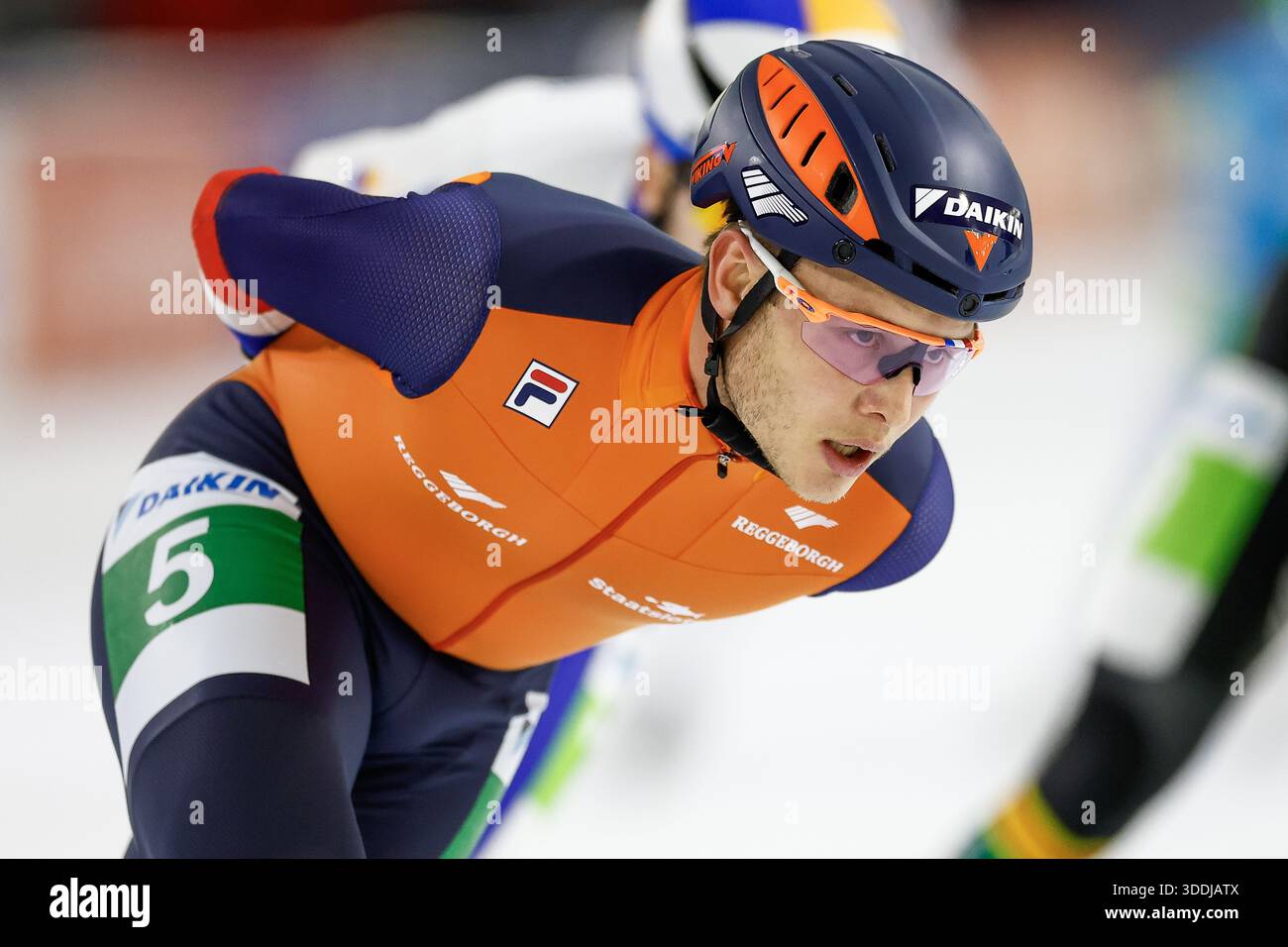 HEERENVEEN - Marcel Bosker in action during the Dutch Marathon Skating ...