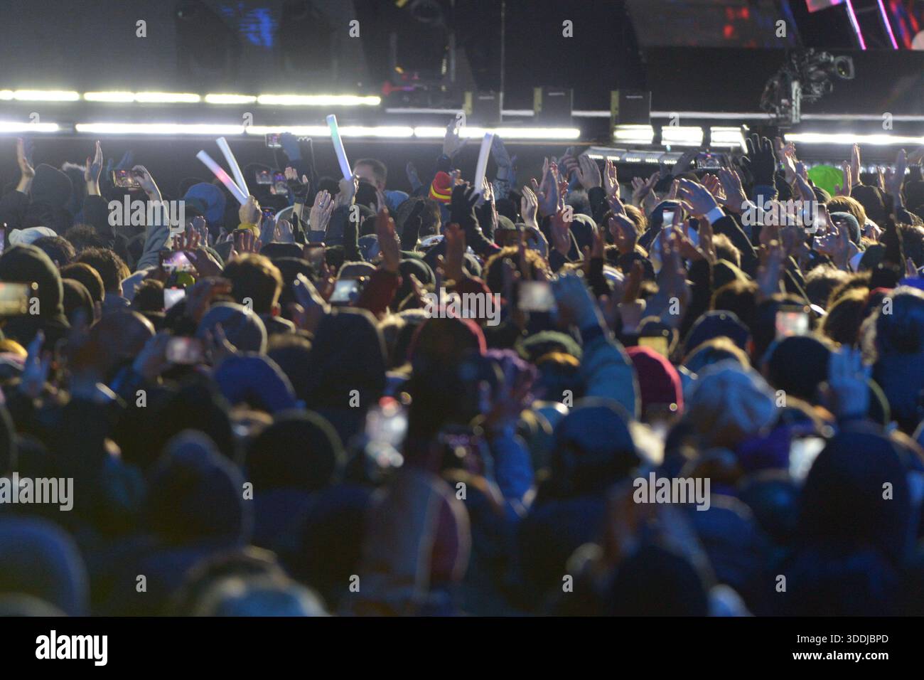 aerea porto, Catanzaro, Italy, January 01, 2026, Capodanno RAI l'anno ...