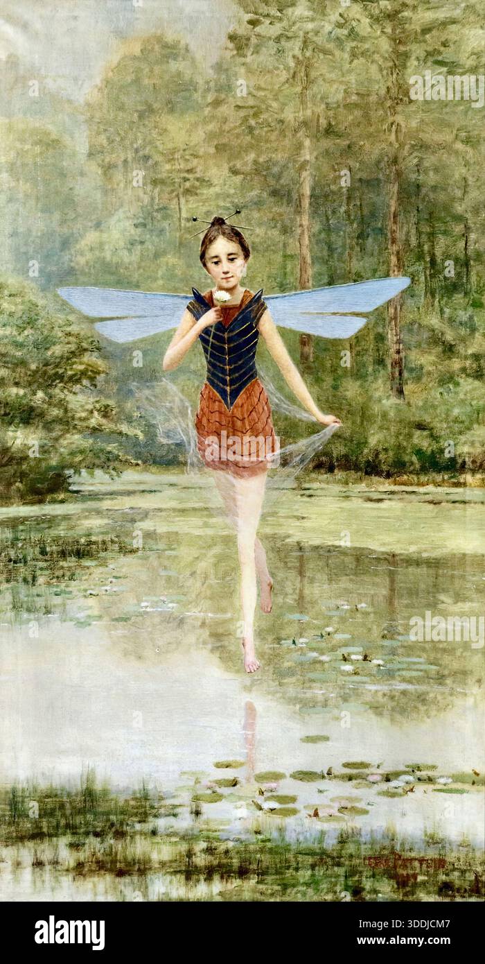 Fairy painting 19th century hi-res stock photography and images - Alamy