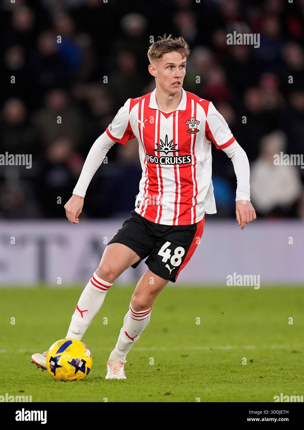 Southampton's Cam Bragg during the Sky Bet Championship match at St ...